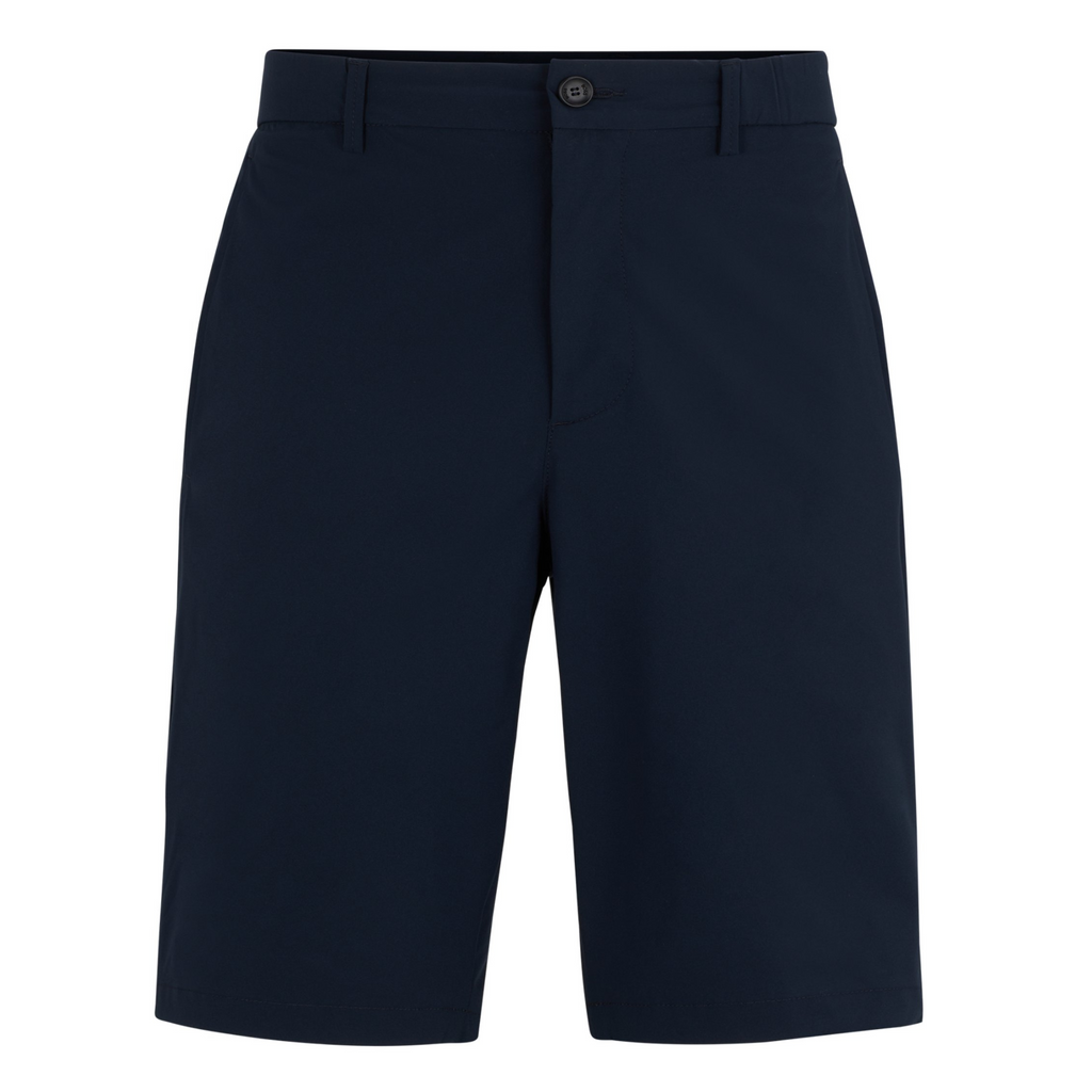 BOSS Dark Blue S_Speedflex Slim Fit Shorts | Hurleys