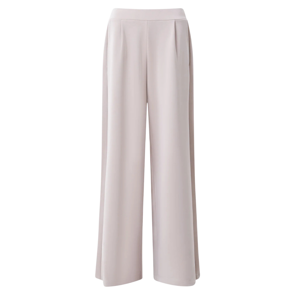 French Connection Washed Macchiato Wren Wide Leg Trousers | Hurleys